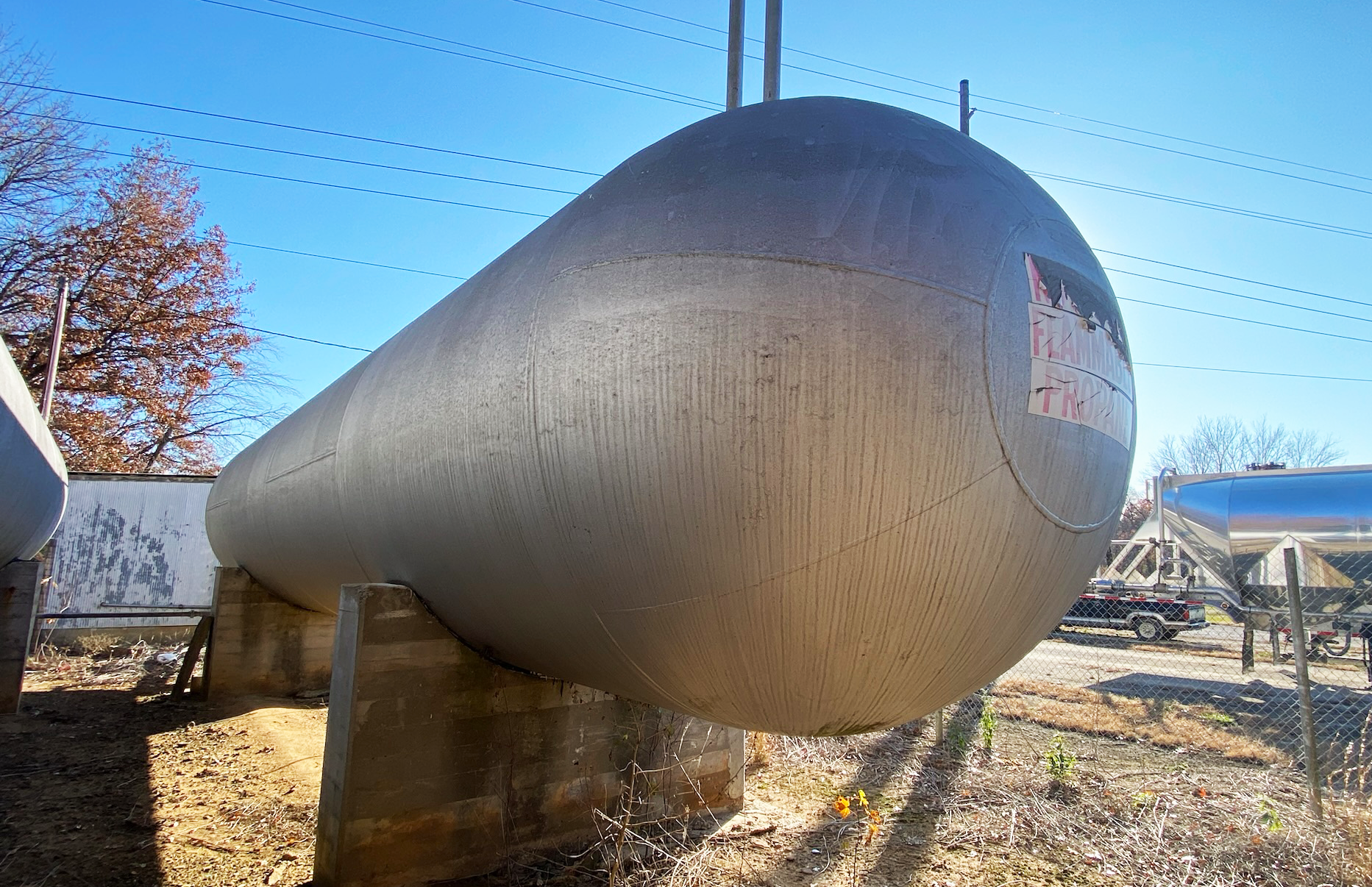 18,000 Gallon ASME Storage Vessel (SN A9975)
